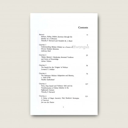 TIMOTHY P. BARNARD, Contesting Malayness : Malay Identity Across ...