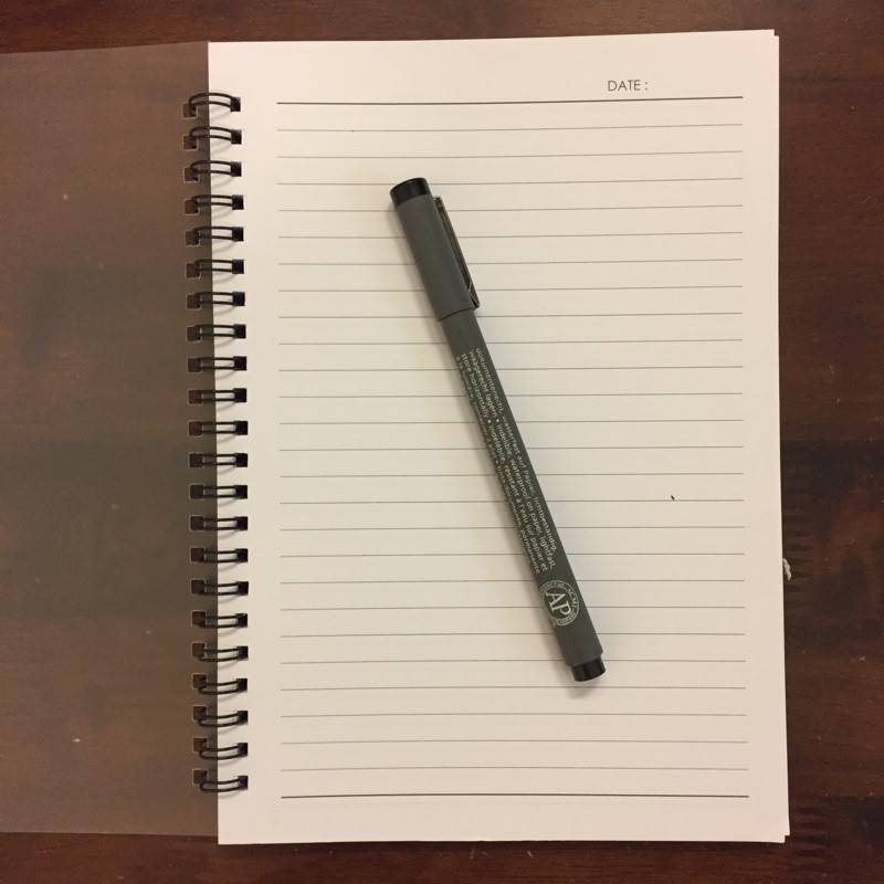 Buku Nota / Note Book (minimalist) | Line/Dot/Grid | 100 ms / pgs