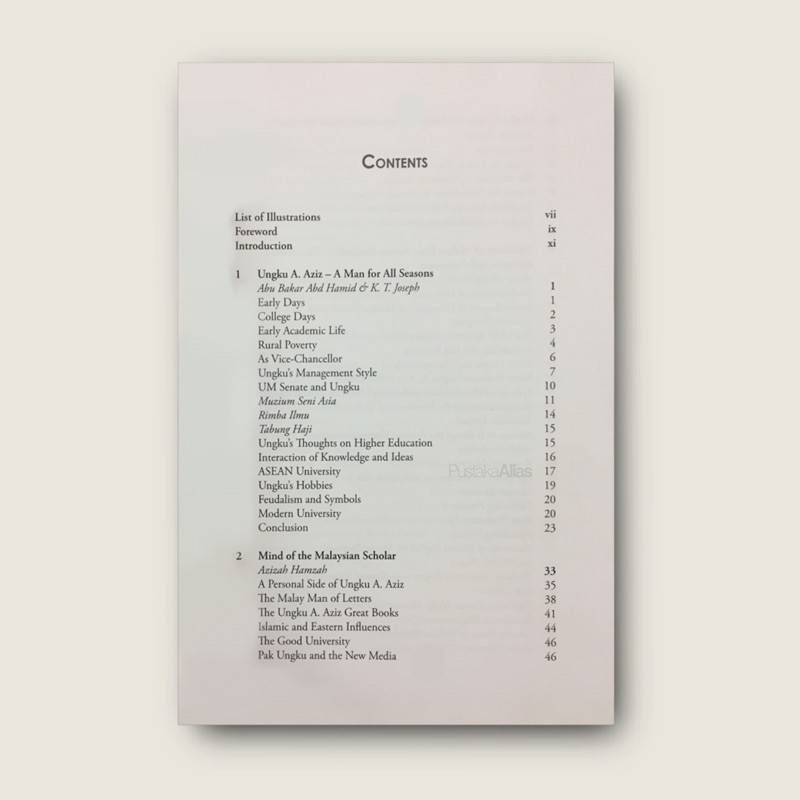 Royal Professor UNGKU AZIZ The Renaissance Man (UM)