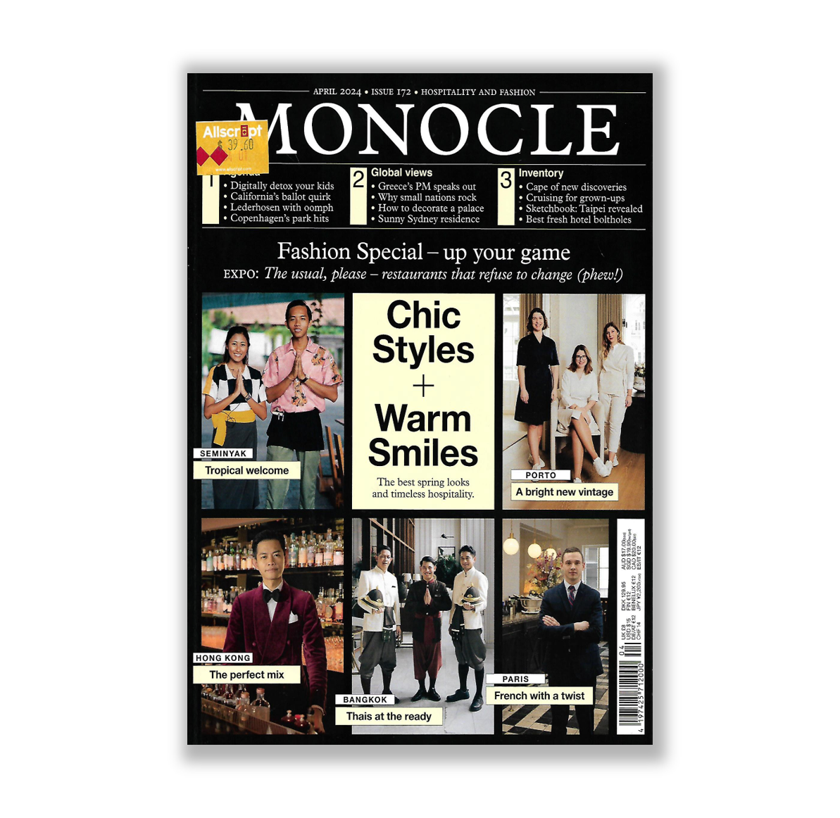 Monocle (April 2024, Issue 172) -Riwayat