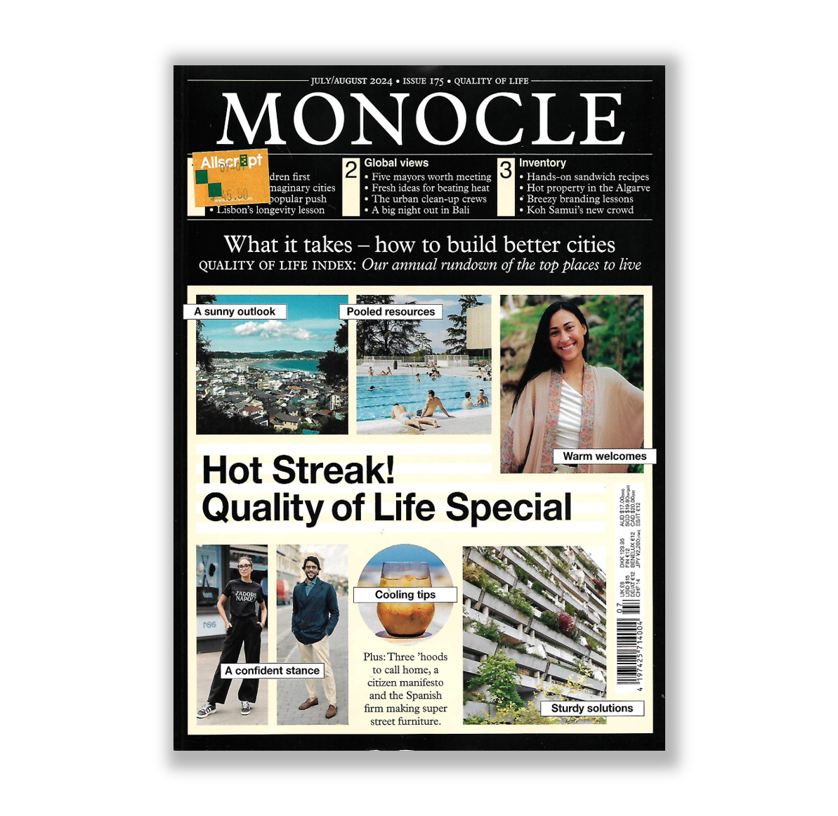 Monocle (July/August 2024, Issue 175) - Riwayat