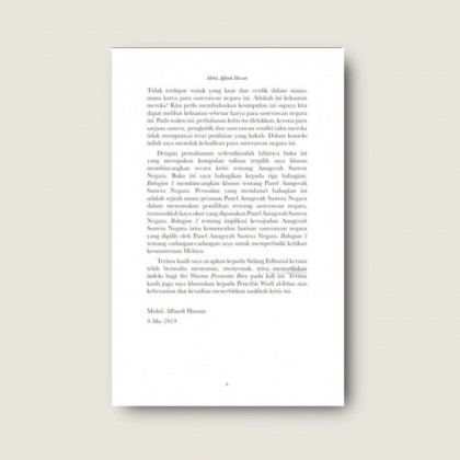 MOHD AFFANDI HASSAN Anugerah Sastera Negara Dalam Kesusasteraan Melayu ...