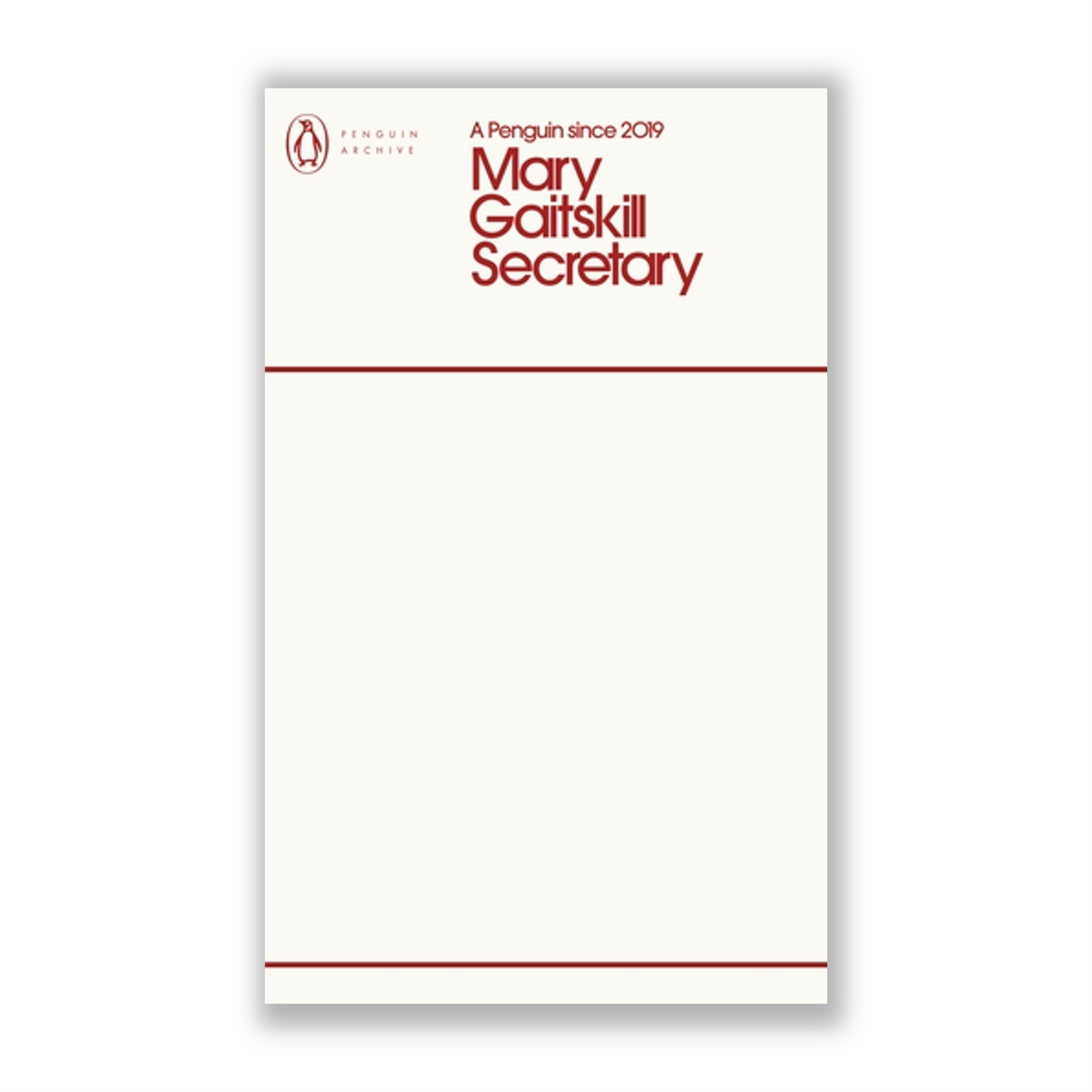 Secretary by Mary Gaitskill - Riwayat