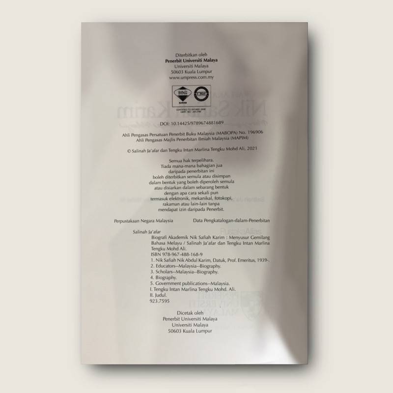 SALINAH JAAFAR et al. Biografi Akademik Nik Safiah Karim : Menyusur ...