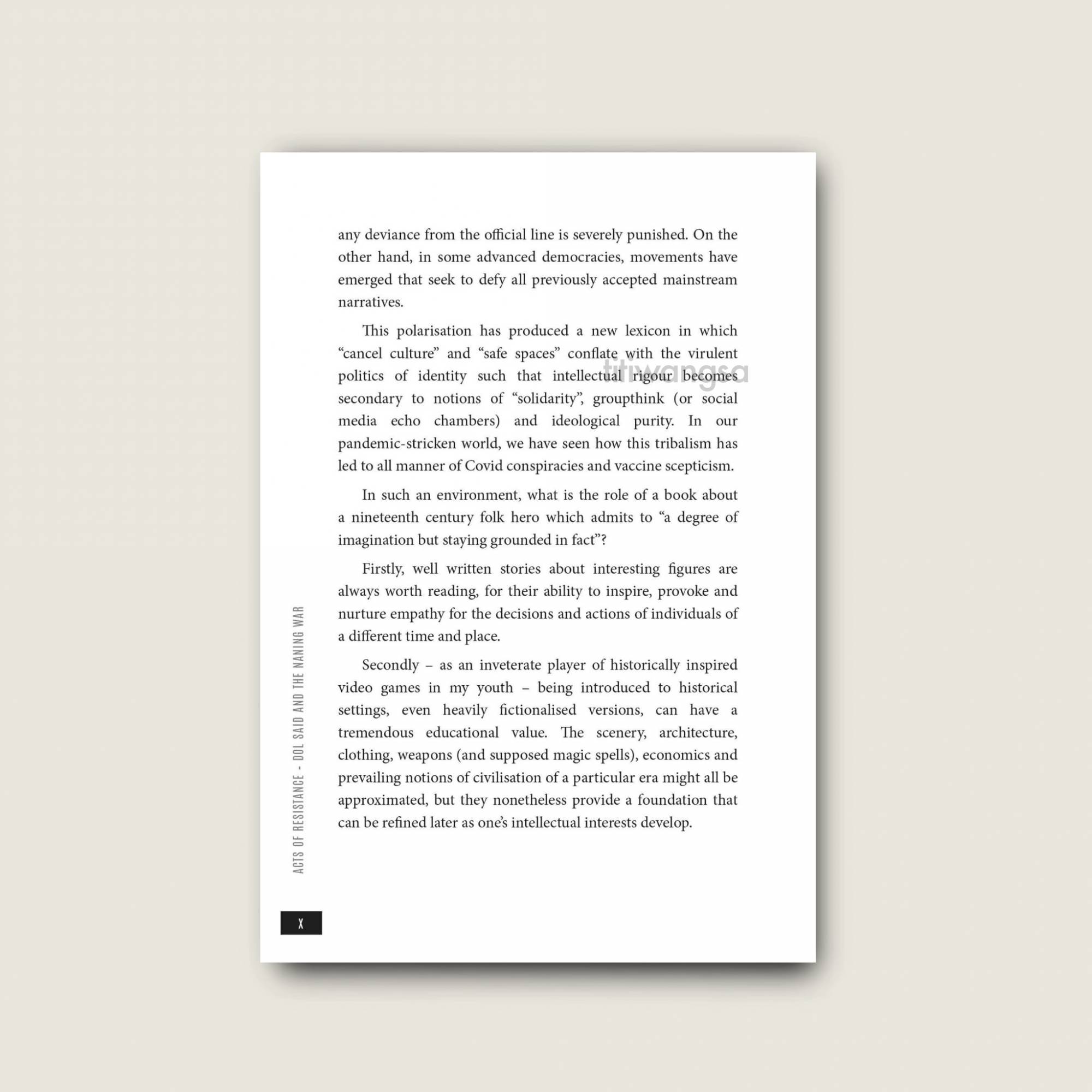 Acts of Resistance: Dol Said and the Naning War by Shaun Adam - Riwayat