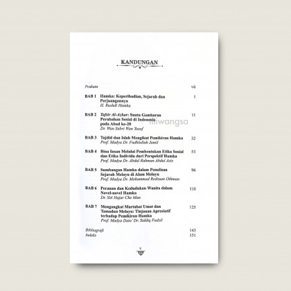 SIDEK BABA (ed) Pemikiran Hamka | Biografi (DBP)