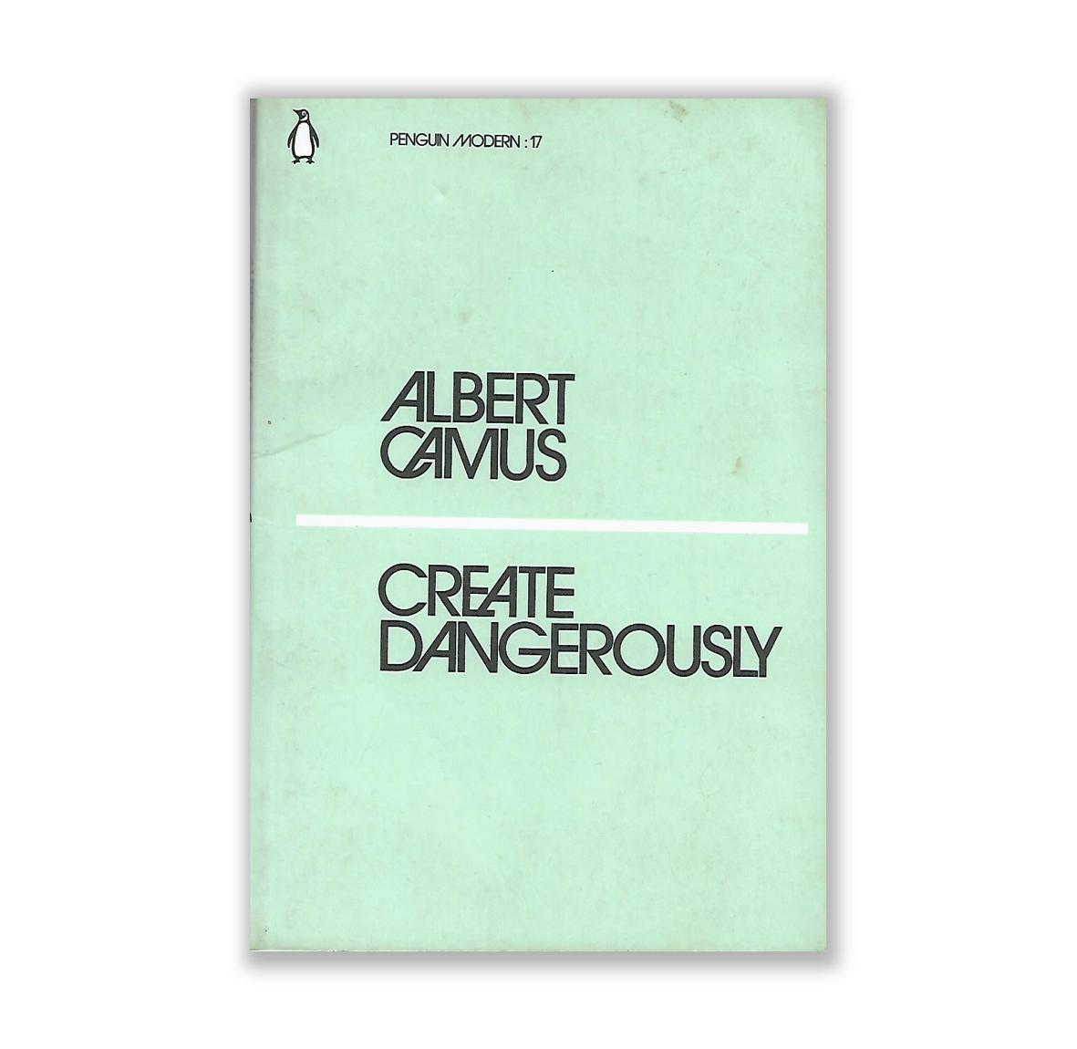 Create Dangerously by Albert Camus - Riwayat
